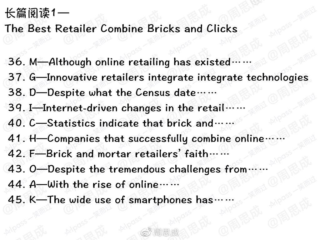 2019年6月CET6英语六级真题答案公布！英语六级原文答案